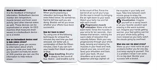 Biodot Pocket Guide | Biodots for Stress Management | Stress Biodots