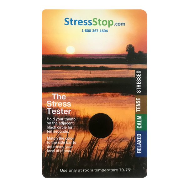 Plastic Stress Testing Cards | Stress Testing Cards | Customized Imprinted