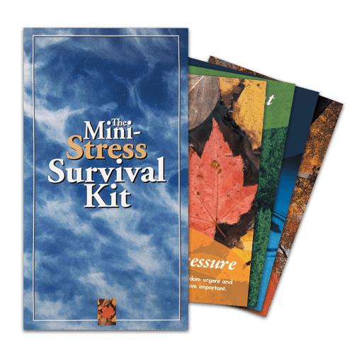 Mini Stress Survival Kit | Stress Management Tips | Custom Giveaway