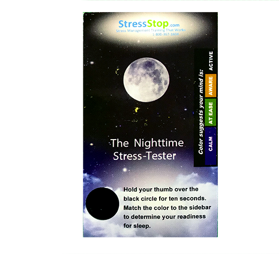 Insomnia Card | Stress Testing Cards for Insomnia | Stress & Sleep
